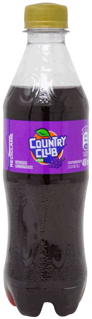 Refresco Sabor Uva Country Club 400 ML - Precio en RD | SupermercadosRD