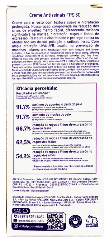 Vini Lady Crema Antienvejecimiento 50 GR - Precio en RD | SupermercadosRD